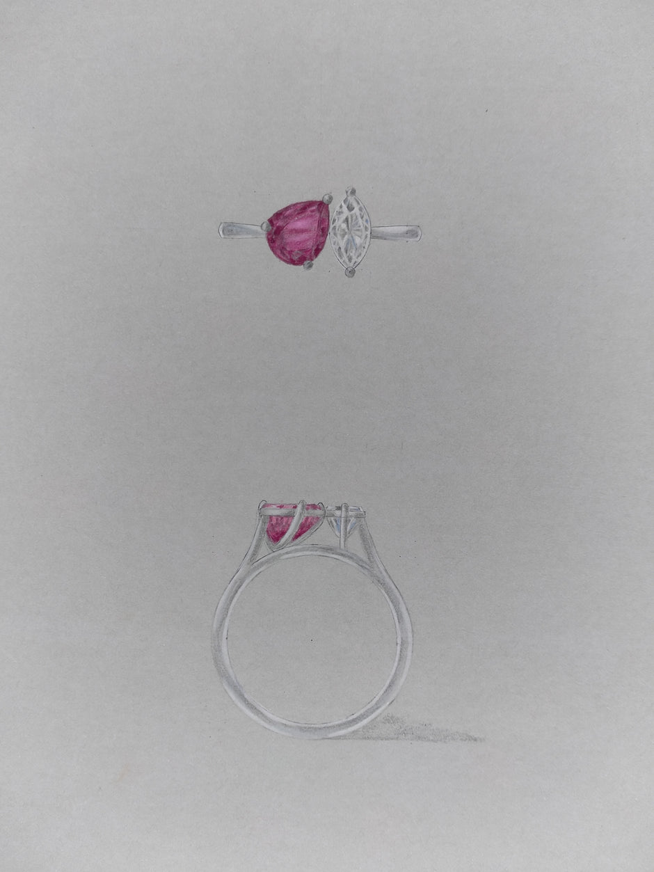 Unique Engagement Rings | Custom Jewellery – Renee Tania Jewellery